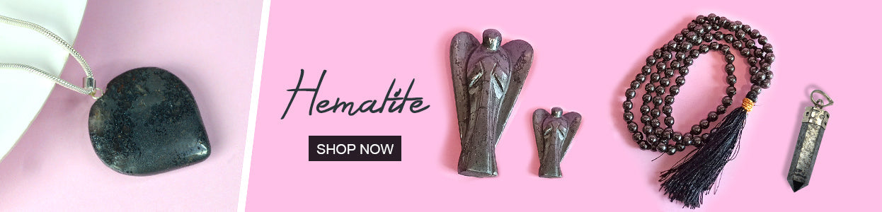 Buy Hematite Crystals Online – Stones, Tumbled & Energy Pyramids