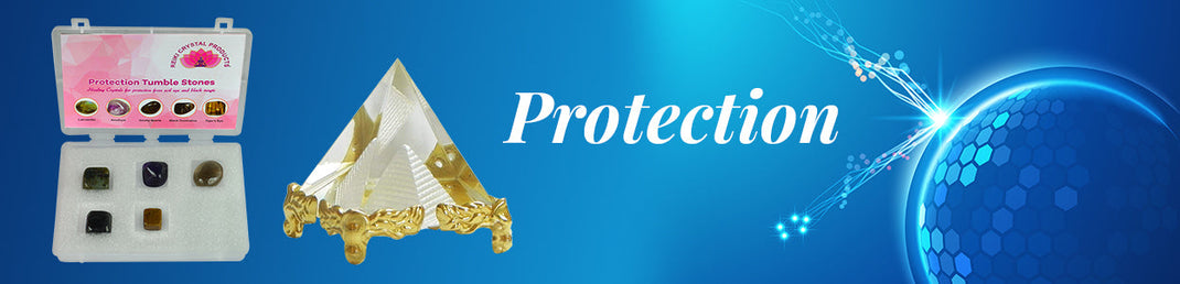 Protection Healing – Spiritual Crystals, Stones & Energy Symbols
