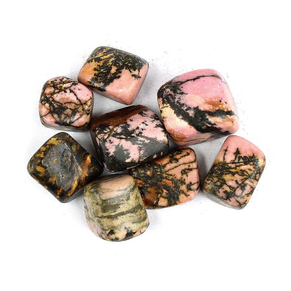 Rhodonite Tumble Stone – Reiki Crystal Products LLP