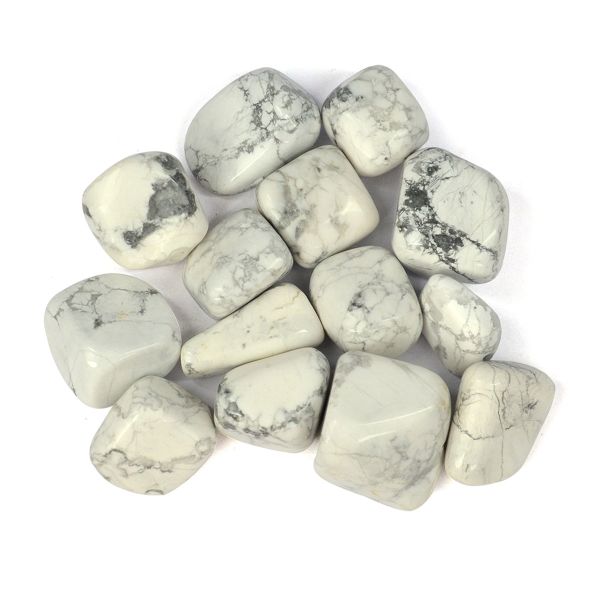 Howlite Tumble Stone – Reiki Crystal Products LLP