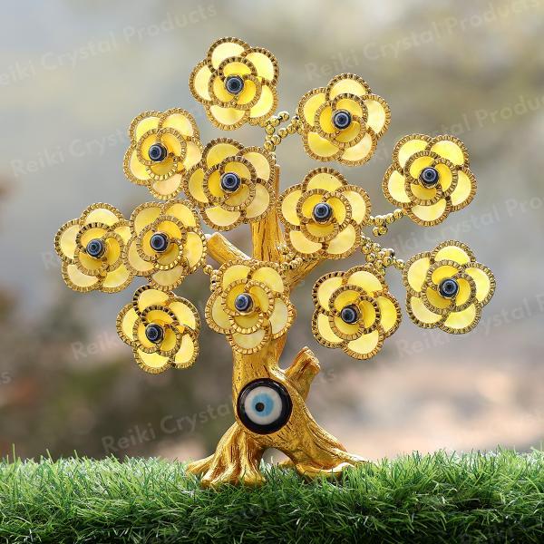 Feng Shui Evil Eye Protection Tree Showpiece – Lucky Charm Home Decor