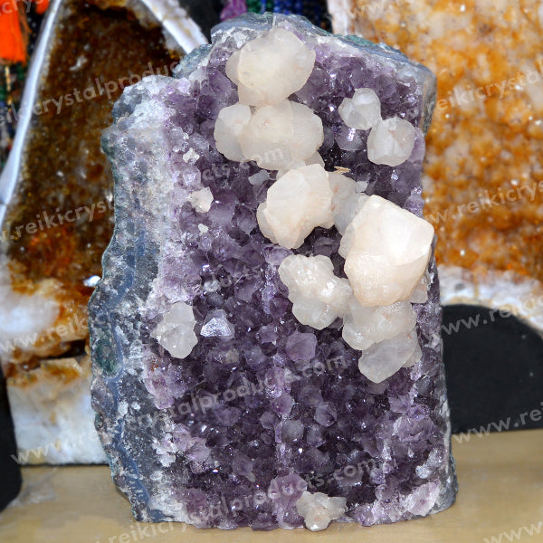 Natural Amethyst Cluster Stones (Weight : 600 Gram Approx)