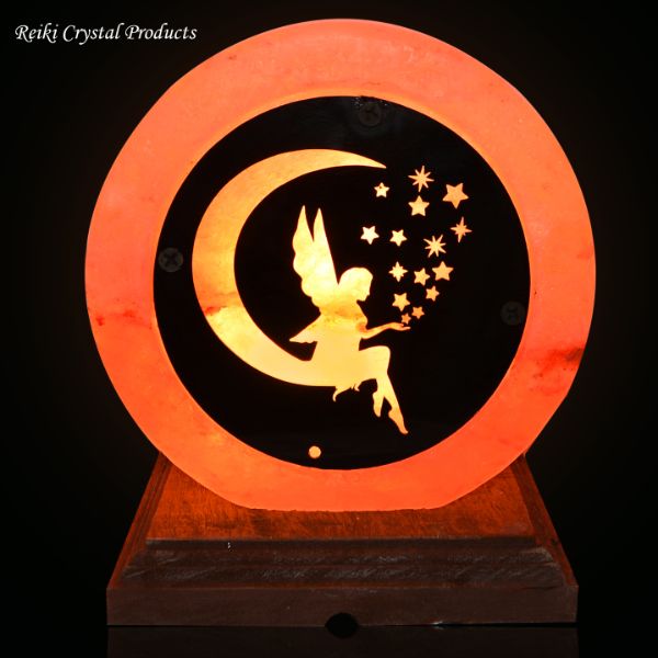 Himalayan Rock Salt Lamp Angel/Fairy Salt Lamp – Reiki Crystal Products LLP