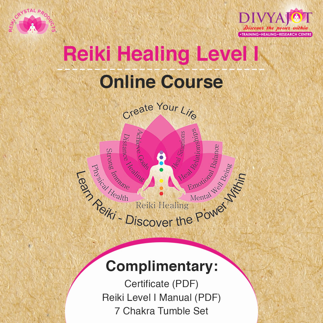 Best Reiki Healing Course Level-1 Online – Reiki Crystal Products LLP